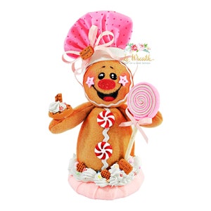 Gingerbread Doll Tutorial, Gingerbread Doll DIY, No Sew Gingerbread ...