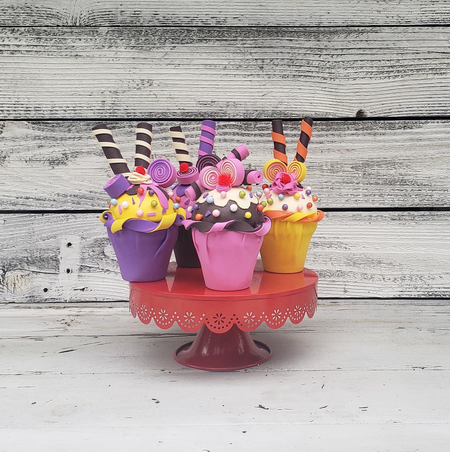 Fake and Bake Tutorial Faux Cupcake Making Video Faux Cake | Etsy