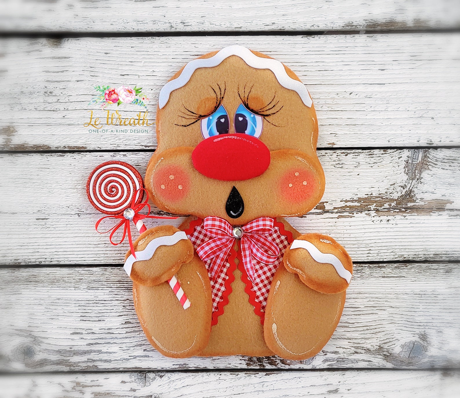 Gingerbread No Sew PDF Pattern Gingerbread E Pattern - Etsy