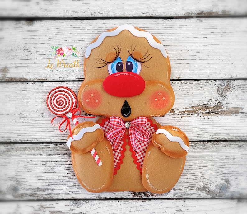 Gingerbread No Sew PDF Pattern Gingerbread E Pattern - Etsy
