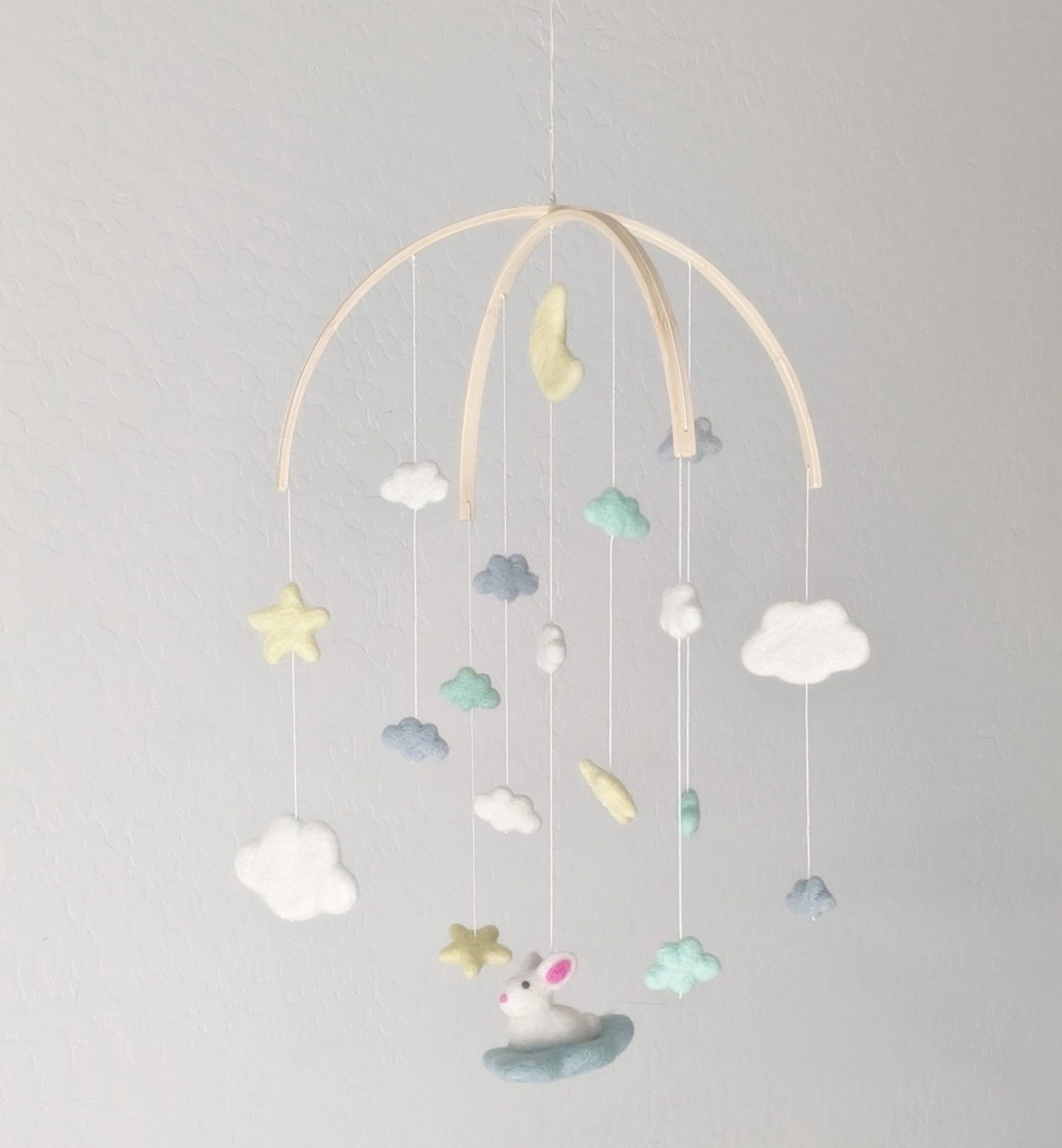 Baby Mobile : Star baby mobile in whimsical gender neutral | Etsy