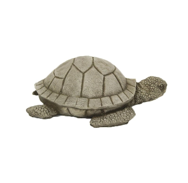 Swimming Turtle Garden Statue Cement Turtles Figure Cast Stone Statuary ...