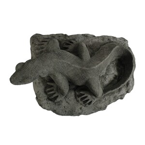 Lizard Statue Garden Cement Animal Figure Concrete Iguana Sculpture - Etsy