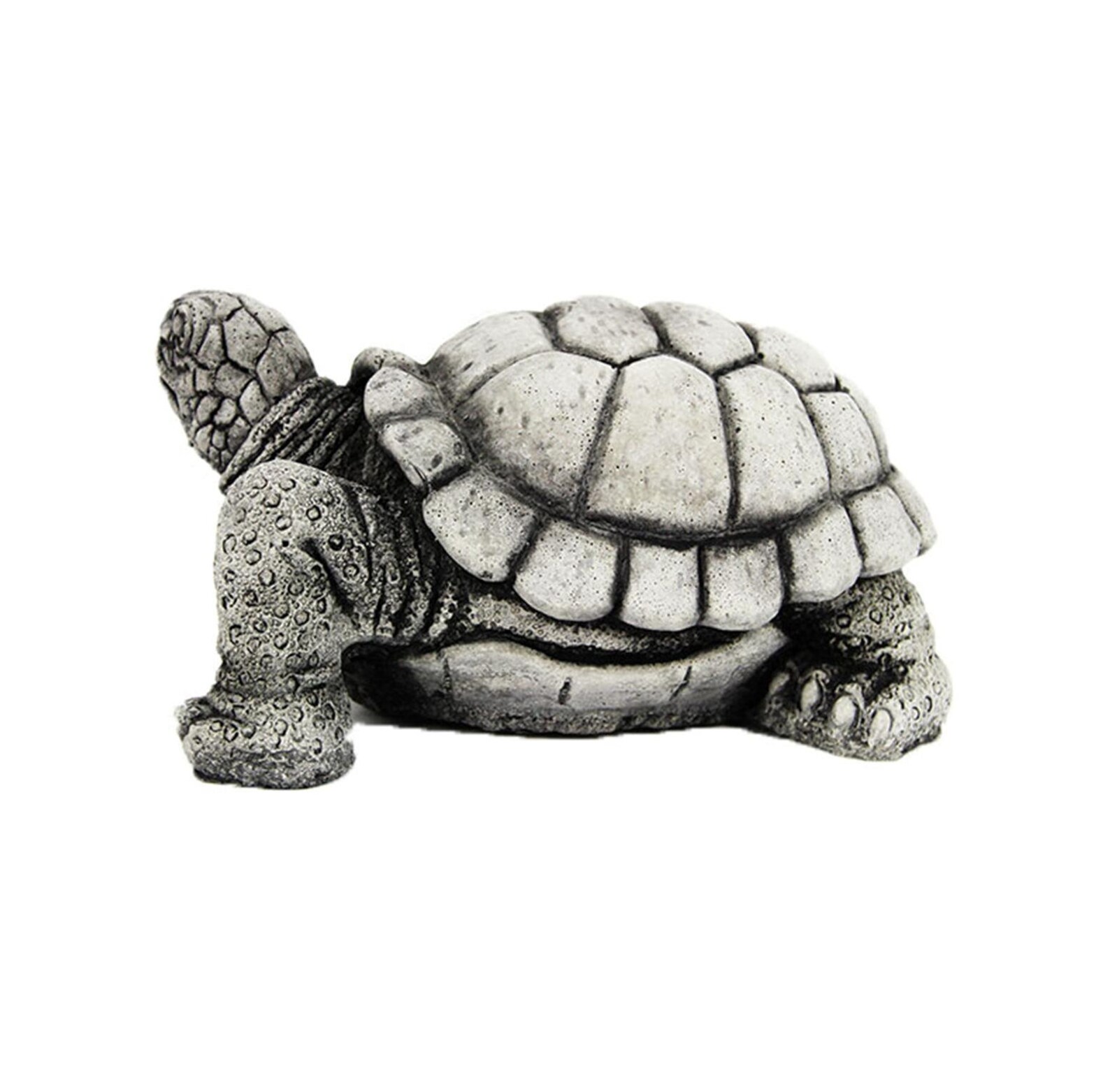 Turtle Garden Statue Cement Turtles Figure Cast Stone Statuary Garden ...