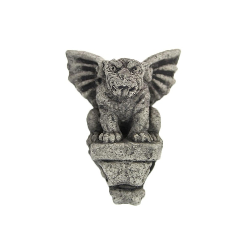 Hanging SM Gargoyle Wall Statue Cement Igor French Gargoyle | Etsy