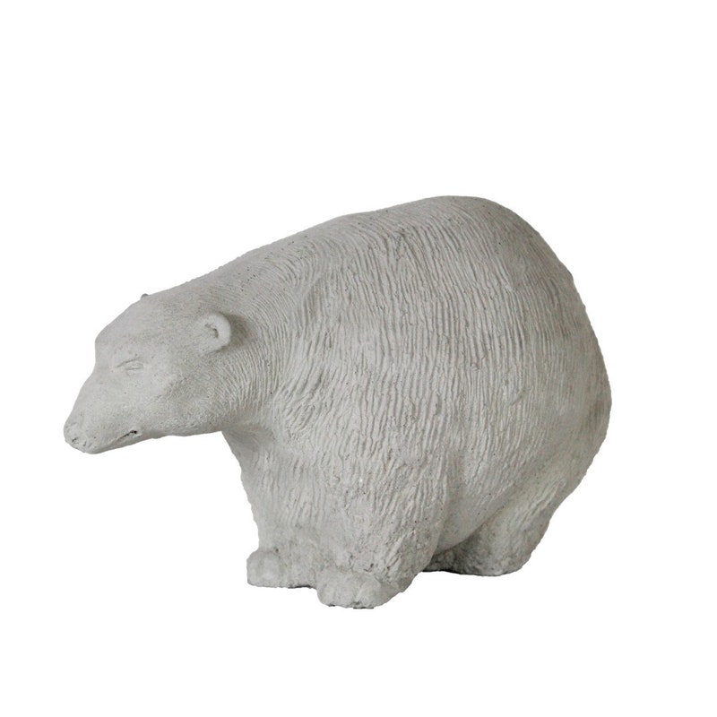 Concrete Bear Garden Statue - Etsy