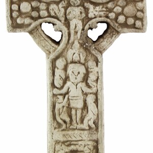 Clonmacnoise Cross Celtic Cross Concrete Garden Statue Religious Cement ...