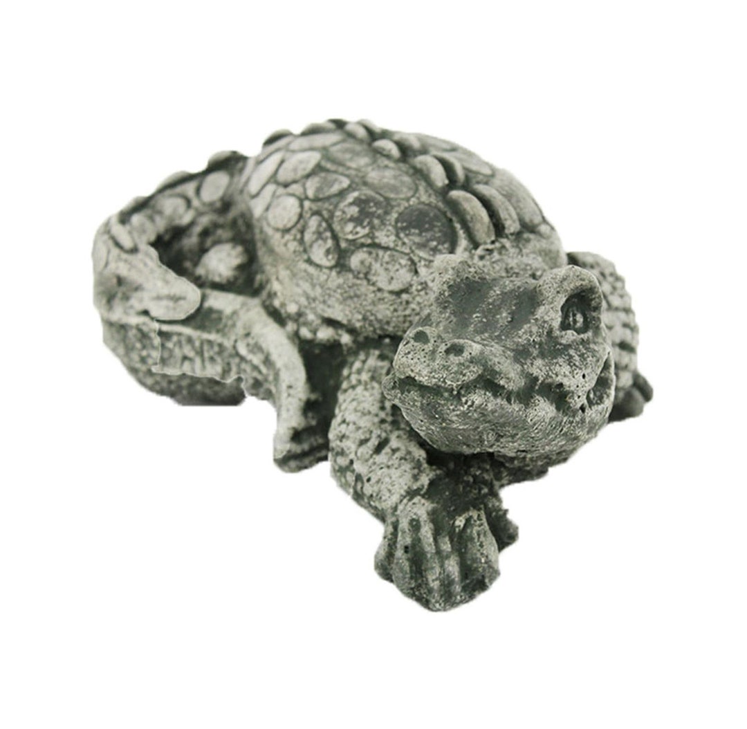 Crocodile Statue Cement Alligator Figure Cast Stone Crocodile Animal ...