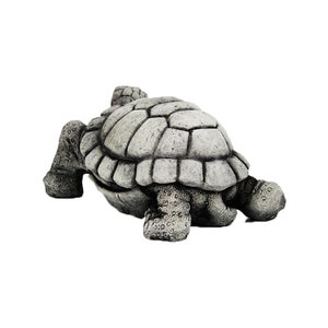 Turtle Garden Statue Cement Turtles Figure Cast Stone Statuary Garden ...