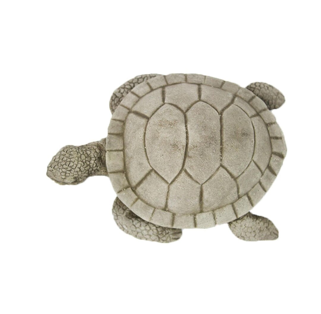 Swimming Turtle Garden Statue Cement Turtles Figure Cast Stone Statuary ...