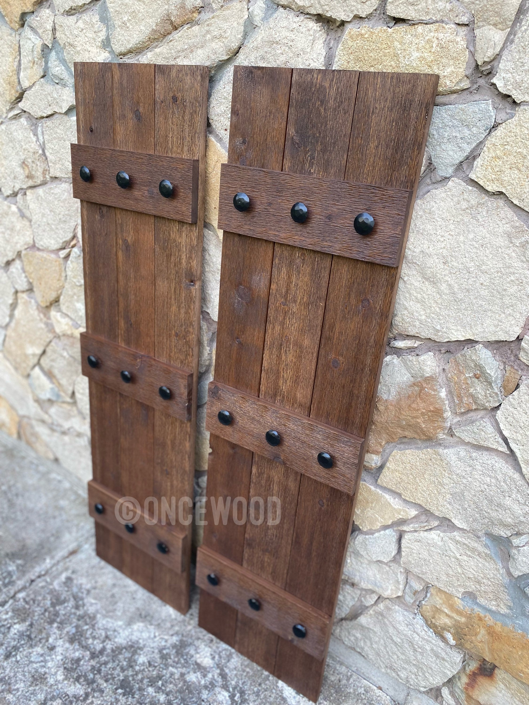 Spanish Style Batten Shutter