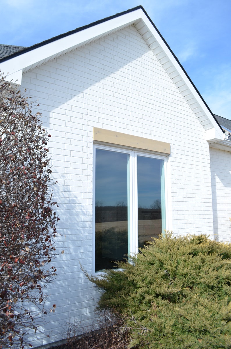 Window Header Cedar Header Farmhouse Header Above Window - Etsy