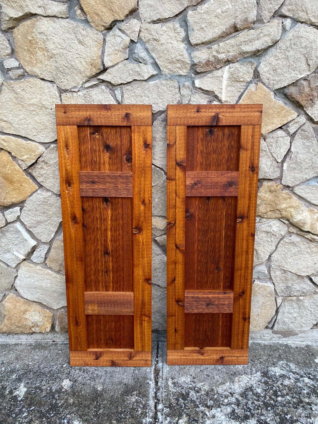 Craftsman Shutters, Shaker Style Shutters, Rustic Cottage Shutters ...