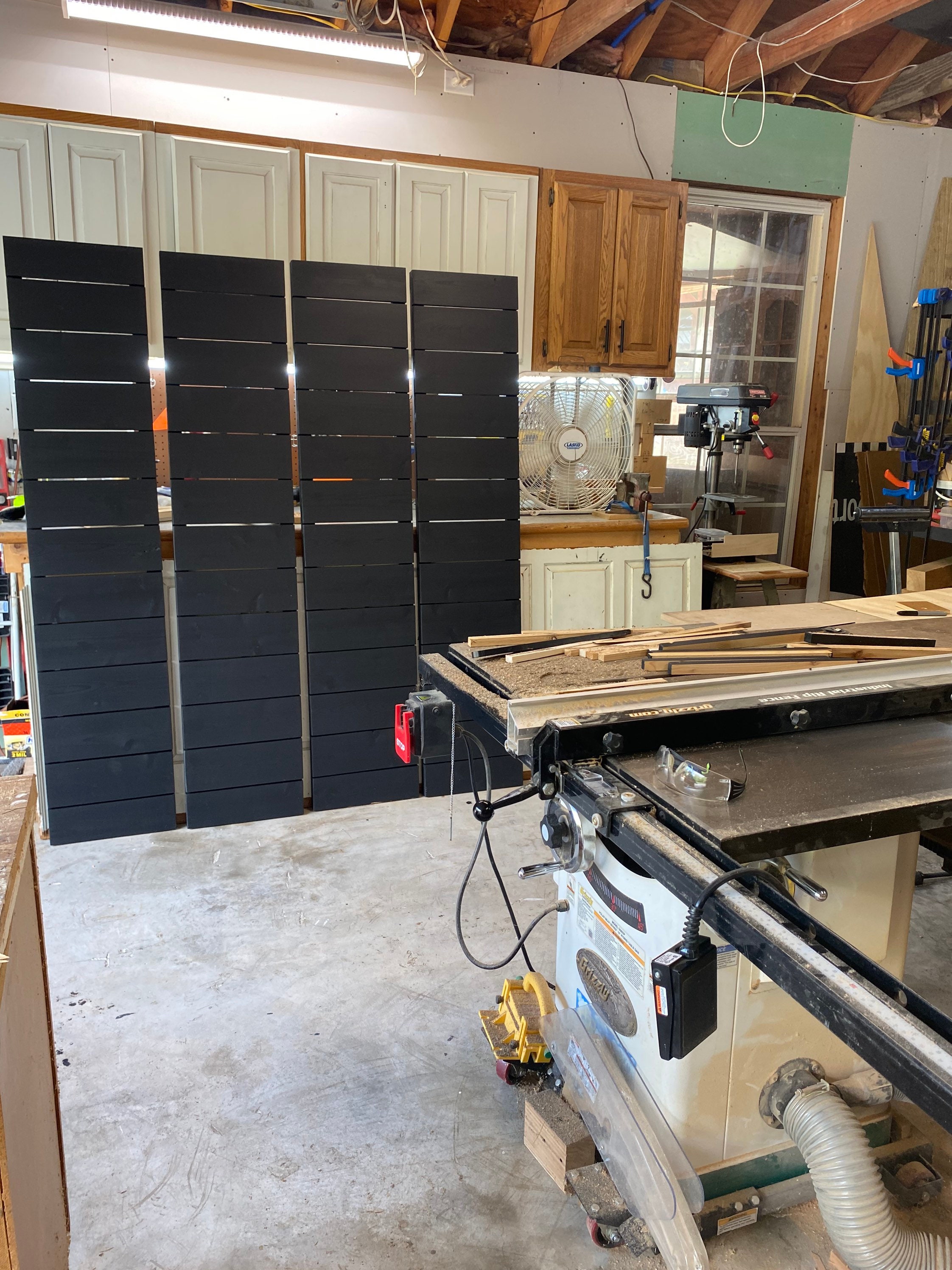 Plank Shutters Slat Shutters Modern Shutters Cedar - Etsy