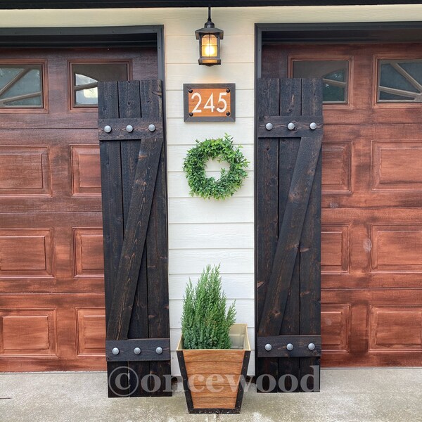 Rustic Shutters - Etsy