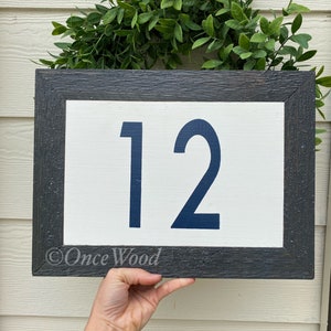 Rustic House Numbers + Cedar House Numbers + Modern House Number + Wood ...