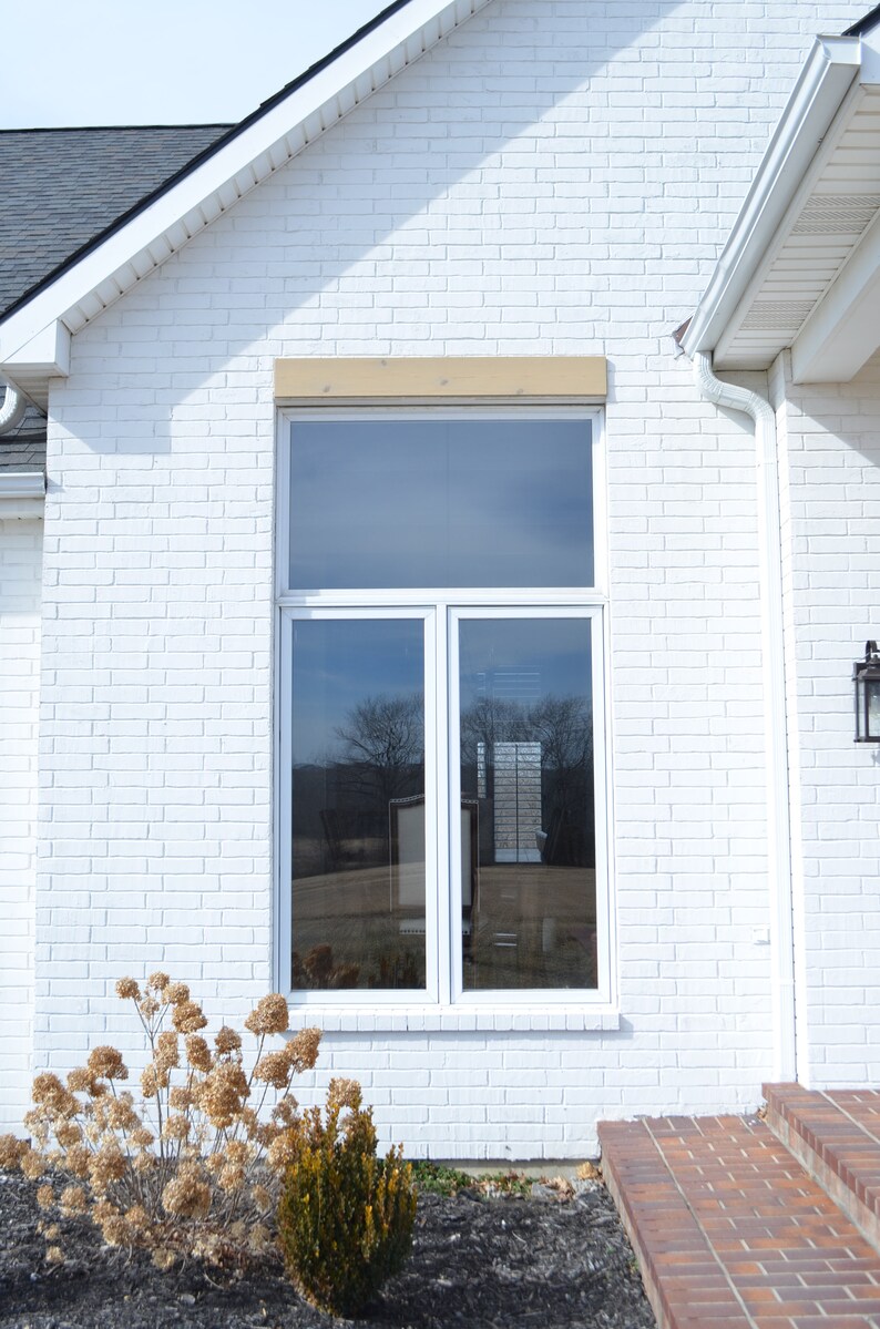 Window Header Cedar Header Farmhouse Header Above Window - Etsy