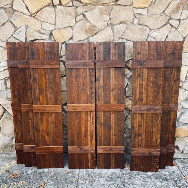 Rustic Shutters - Etsy