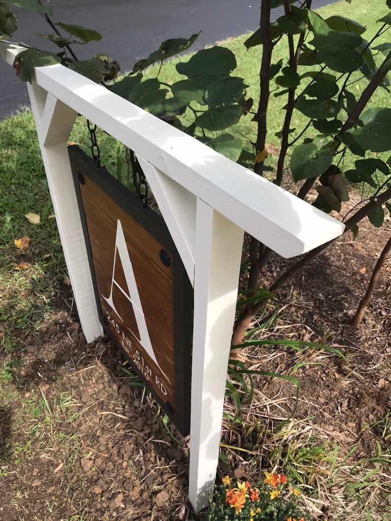 Address Sign, Driveway Sign, House Number Sign, Mailbox Numbers ...