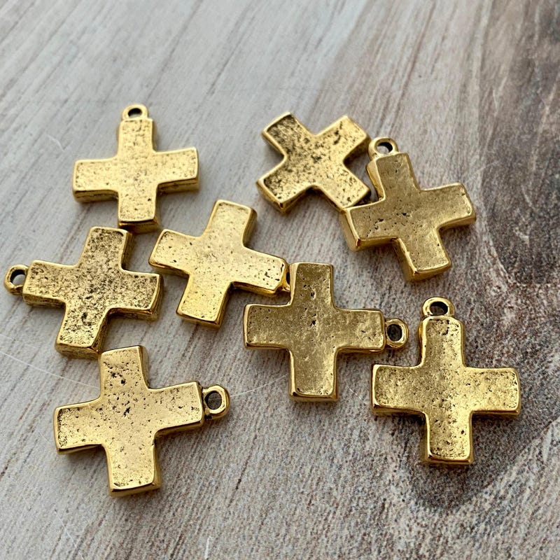 Rough Cross Pendant - Etsy