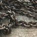 Large Vintage Rustic Brown Chain Thick Antiqued Chain Chain - Etsy
