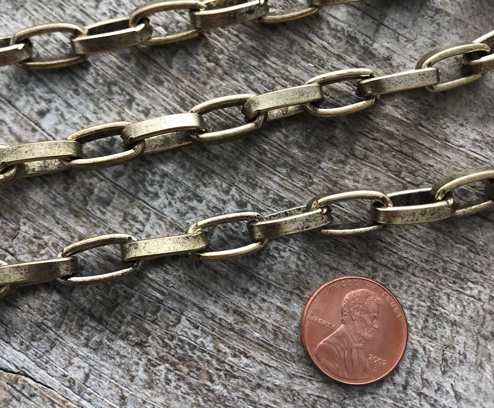Large Gold Chain Thick Gold Chain Chain by the Foot Jewelry | Etsy