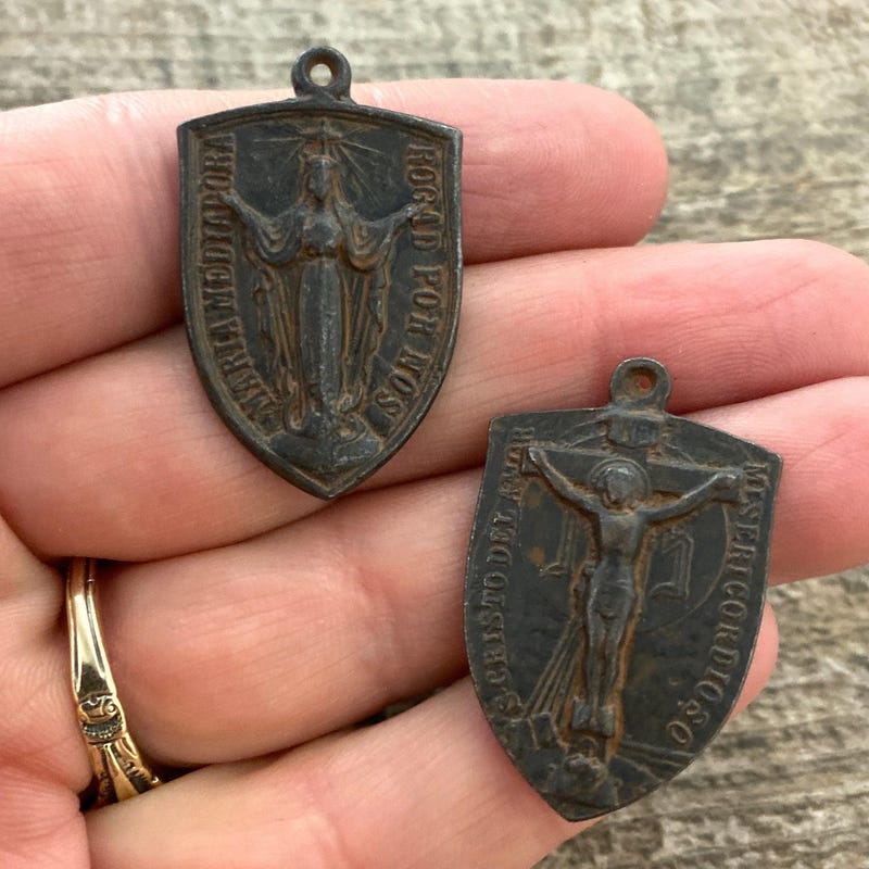 Pectoral Crucifix Antique - Etsy