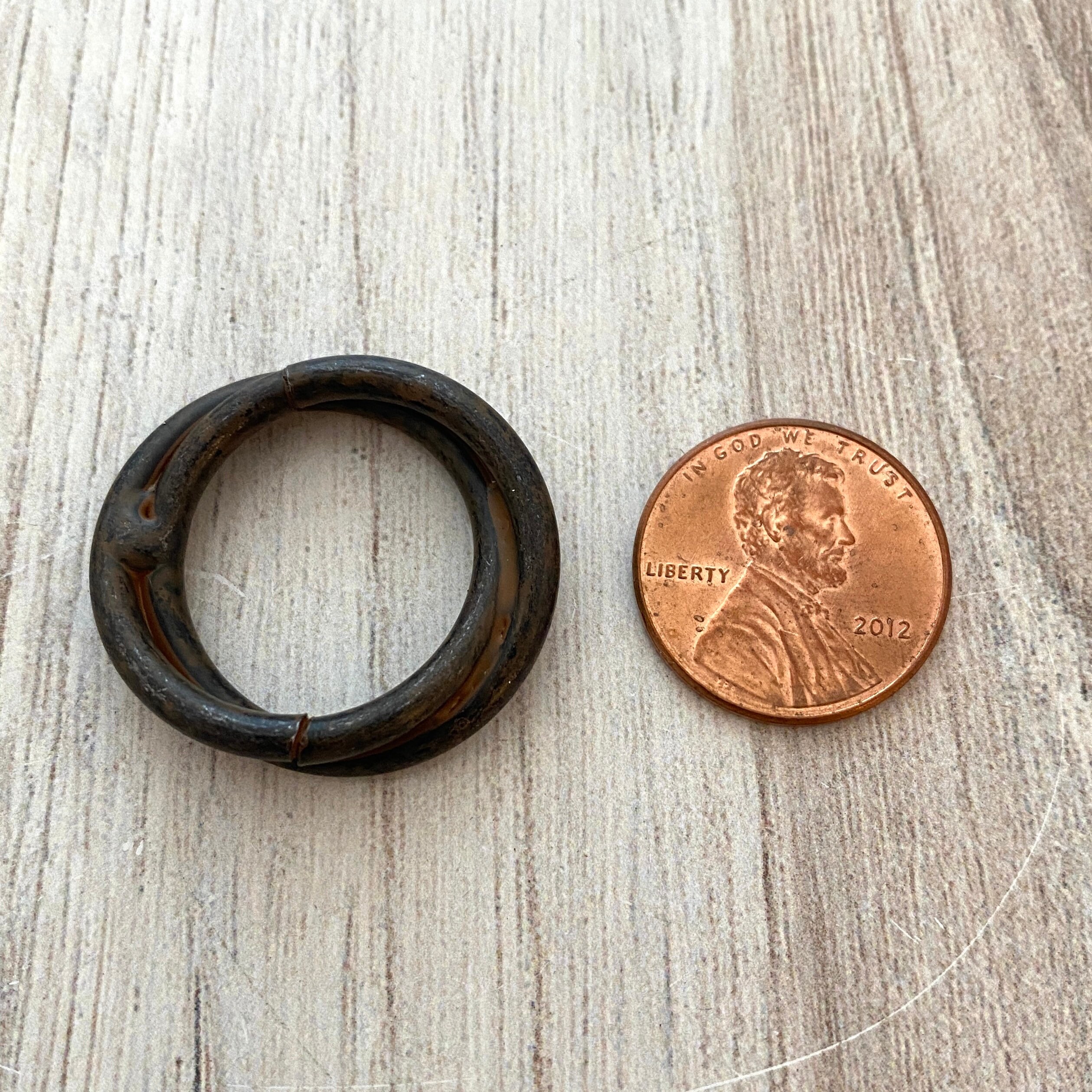 Double Ring Connector Link Eternity Hoop Charm Holder | Etsy