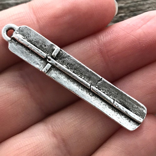 Skinny Star Cross Pendant Charm Silver Cross for Jewelry - Etsy