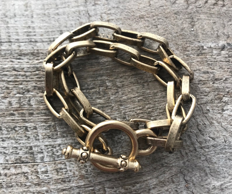 Large Rustic Brown Chain Thick Antiqued Chain Chain by the - Etsy