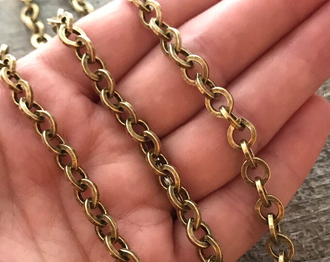 Gold Chain Thick Gold Chain Chain by the Foot Jewelry - Etsy