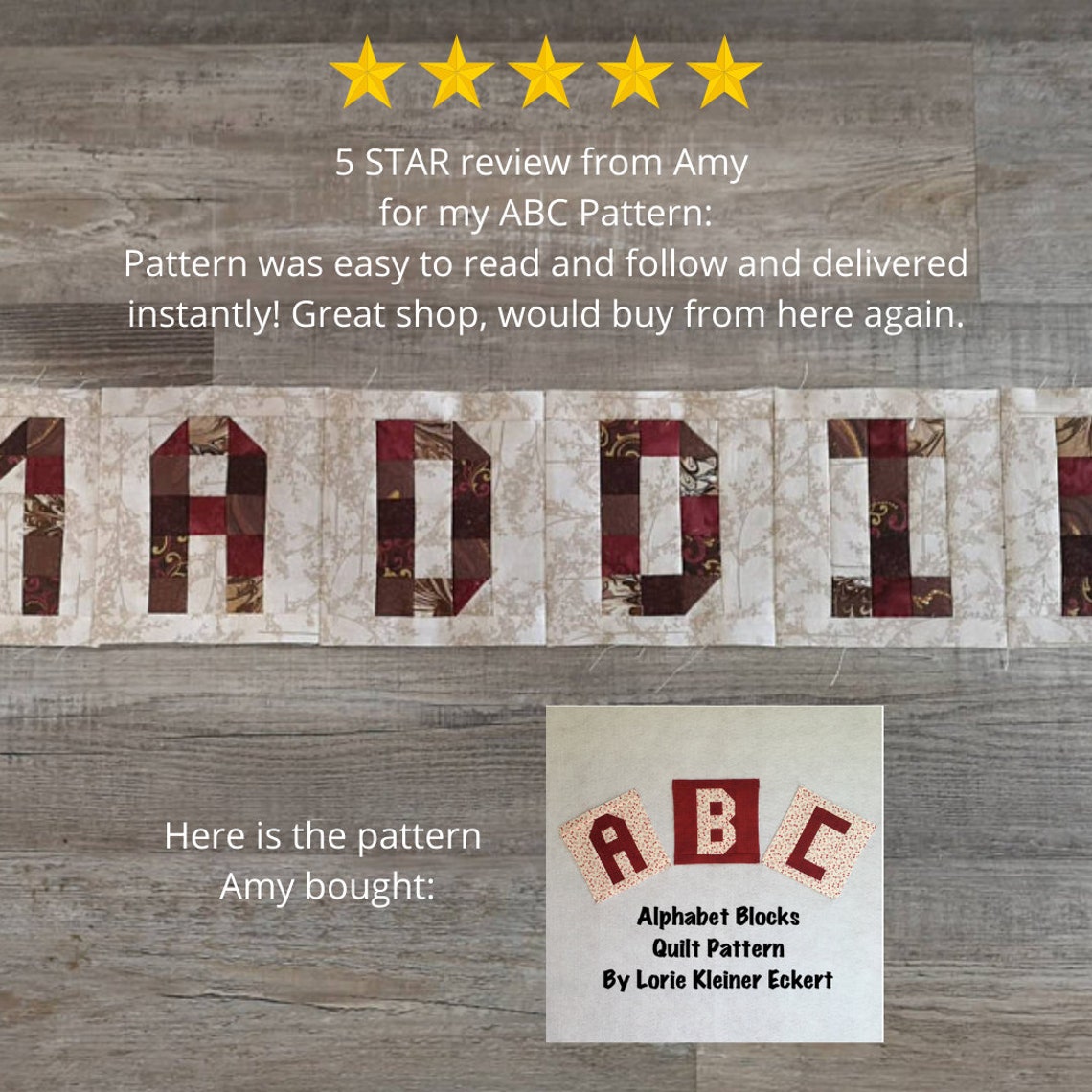 Alphabet Blocks Quilt Pattern Instant Download Quilt - Etsy