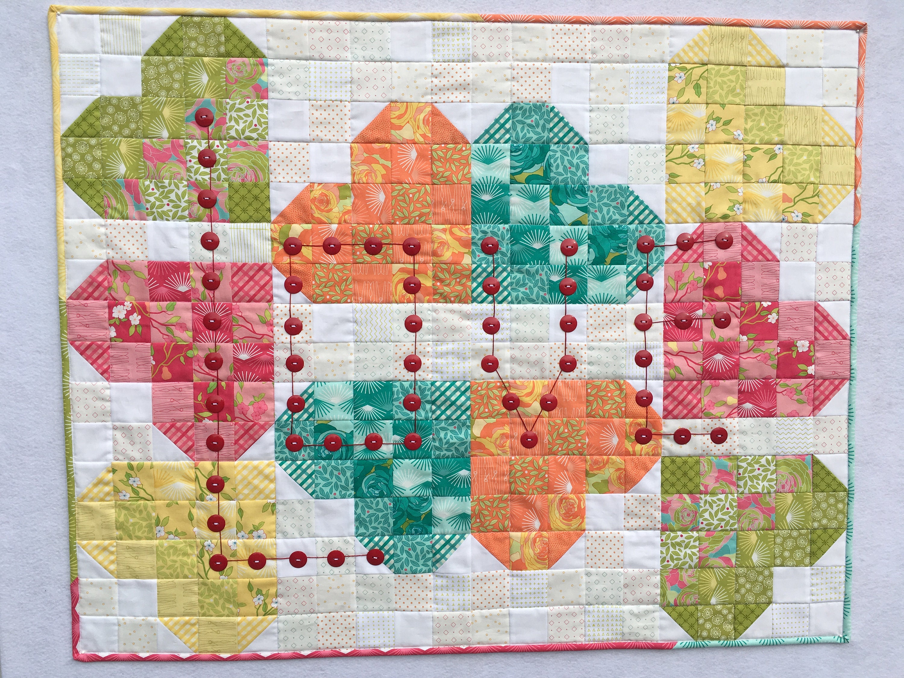 Love is All Around You Quilt Pattern: Jelly Roll Friendly (PDF Download ...