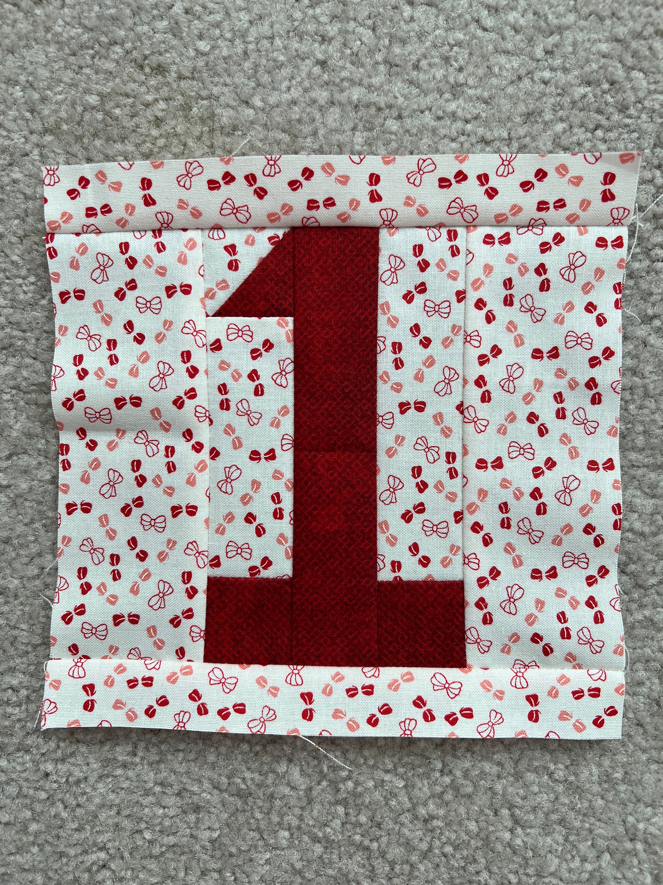 Quilt Pattern for Numbers - Instant Download PDF - Pieced Quilt Numeral ...