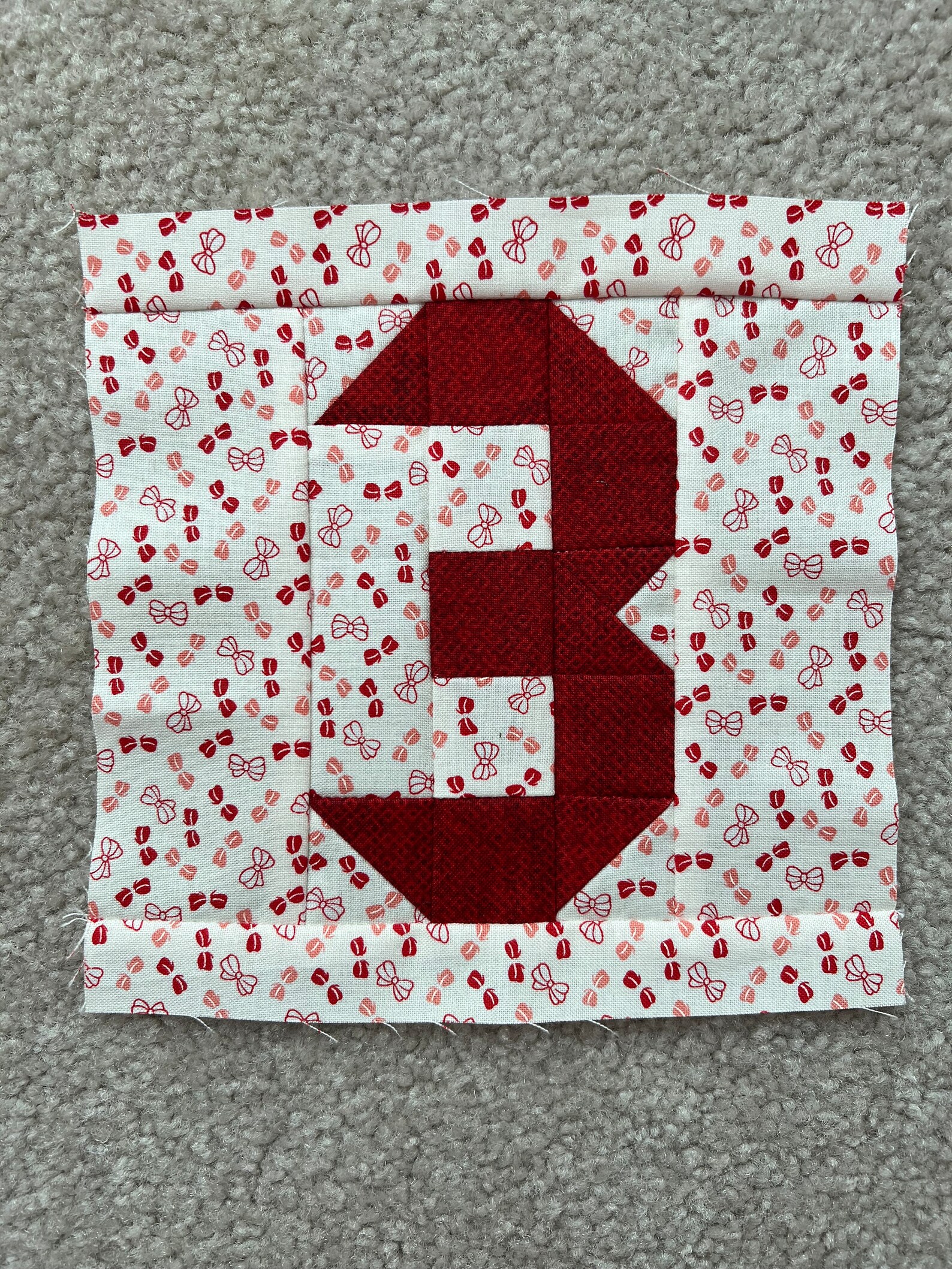 Numeral Blocks Quilt Pattern - Pieced Number Blocks (PDF Download) - Etsy