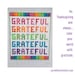Grateful Quilt Pattern: Pieced Letter Design (34" X 40") (instant ...