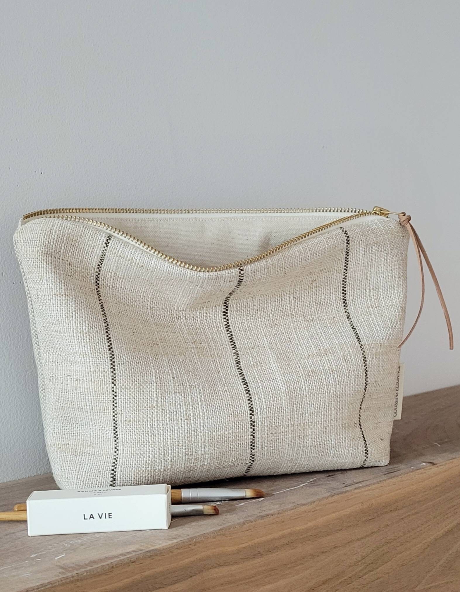 Modern Farmhouse Makeup Bag Rustic Farmhouse Makeup Bag | Etsy