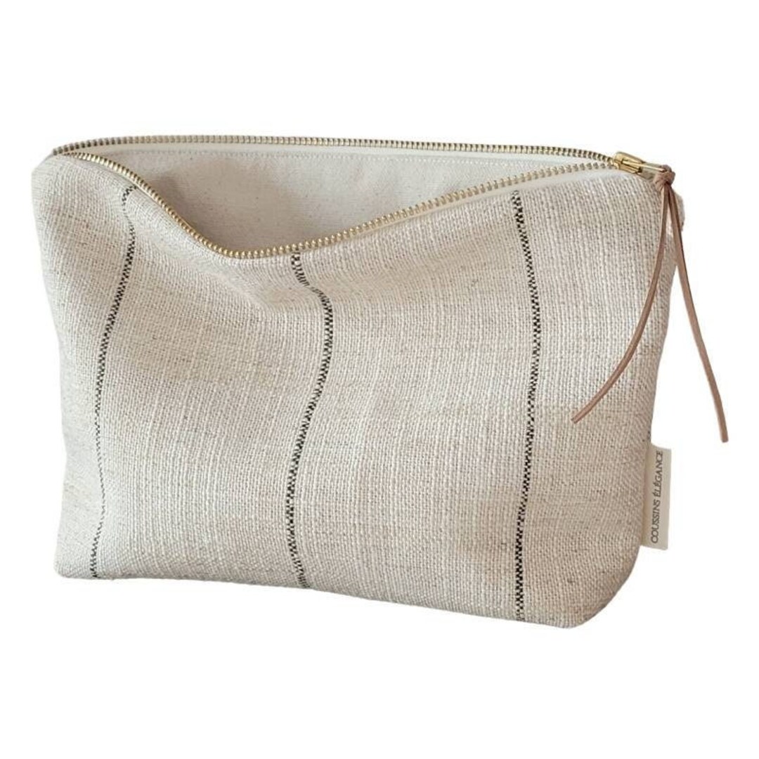 Modern Farmhouse Makeup Bag, Rustic Farmhouse Makeup Bag, Industrial ...