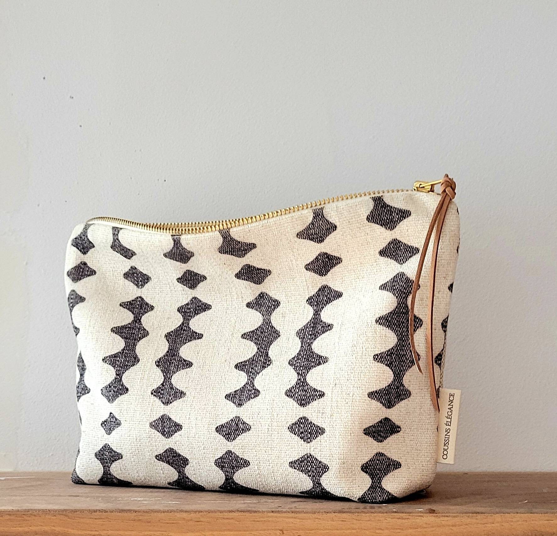 Boho makeup bag bohemian cosmetic bag boho eclectic make up | Etsy