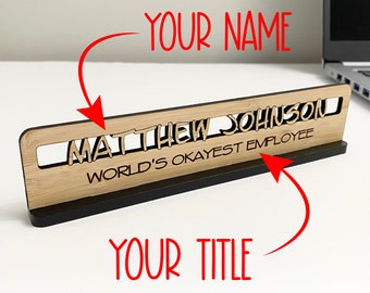 Funny Name Plate | Etsy