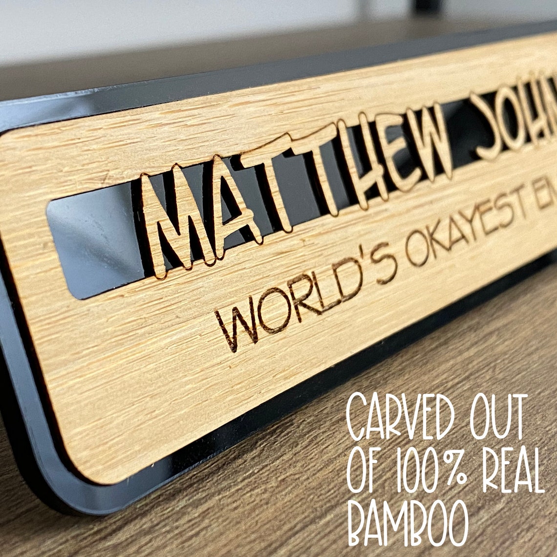 Personalized Funny Name Plate for Desk or Wall - Etsy