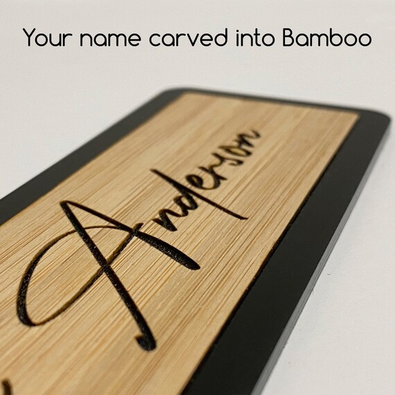 Personalized Name Plate for Desk or Wall Etsy