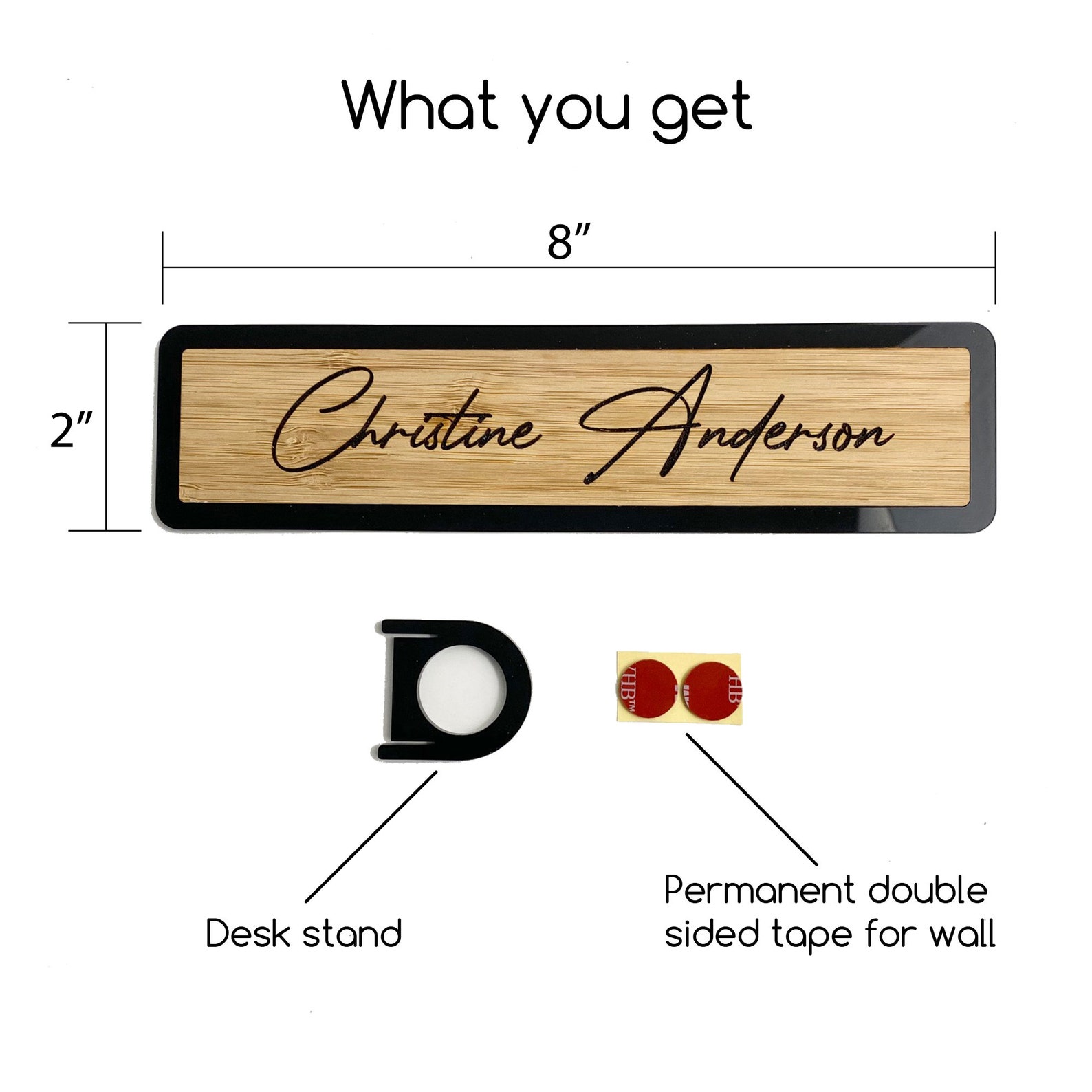 Personalized Name Plate FREE SHIPPING - Etsy