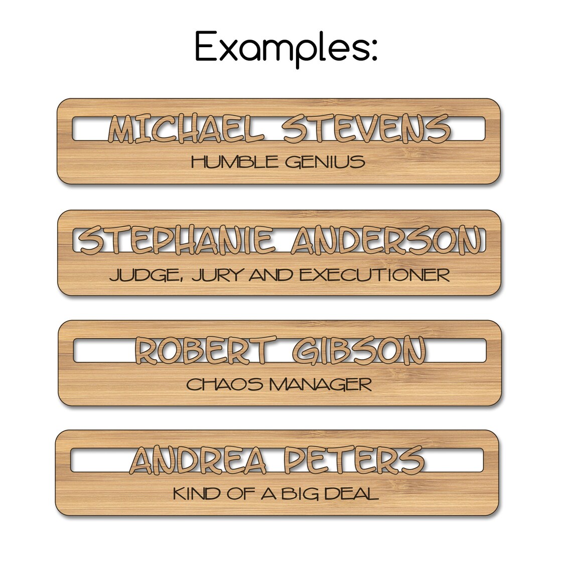 Personalized Funny Name Plate for Desk or Wall Fathers Day | Etsy