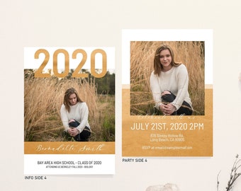 2020 Graduation Celebration Invitation INSTANT DIGITAL | Etsy