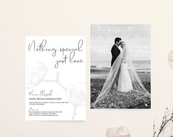 Reception Only Save the Date - Etsy