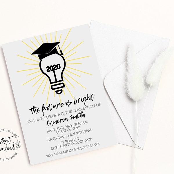 Graduation Announcement 2020 - Etsy