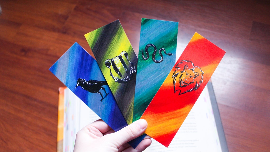 HUFFLEPUFF INSPIRED bookmark Harry Potter bookmarks | Etsy
