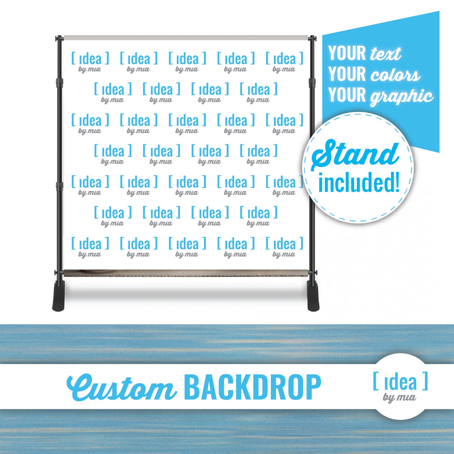 Custom Personalized Backdrop, Step & Repeat, Made to Order Backdrop ...