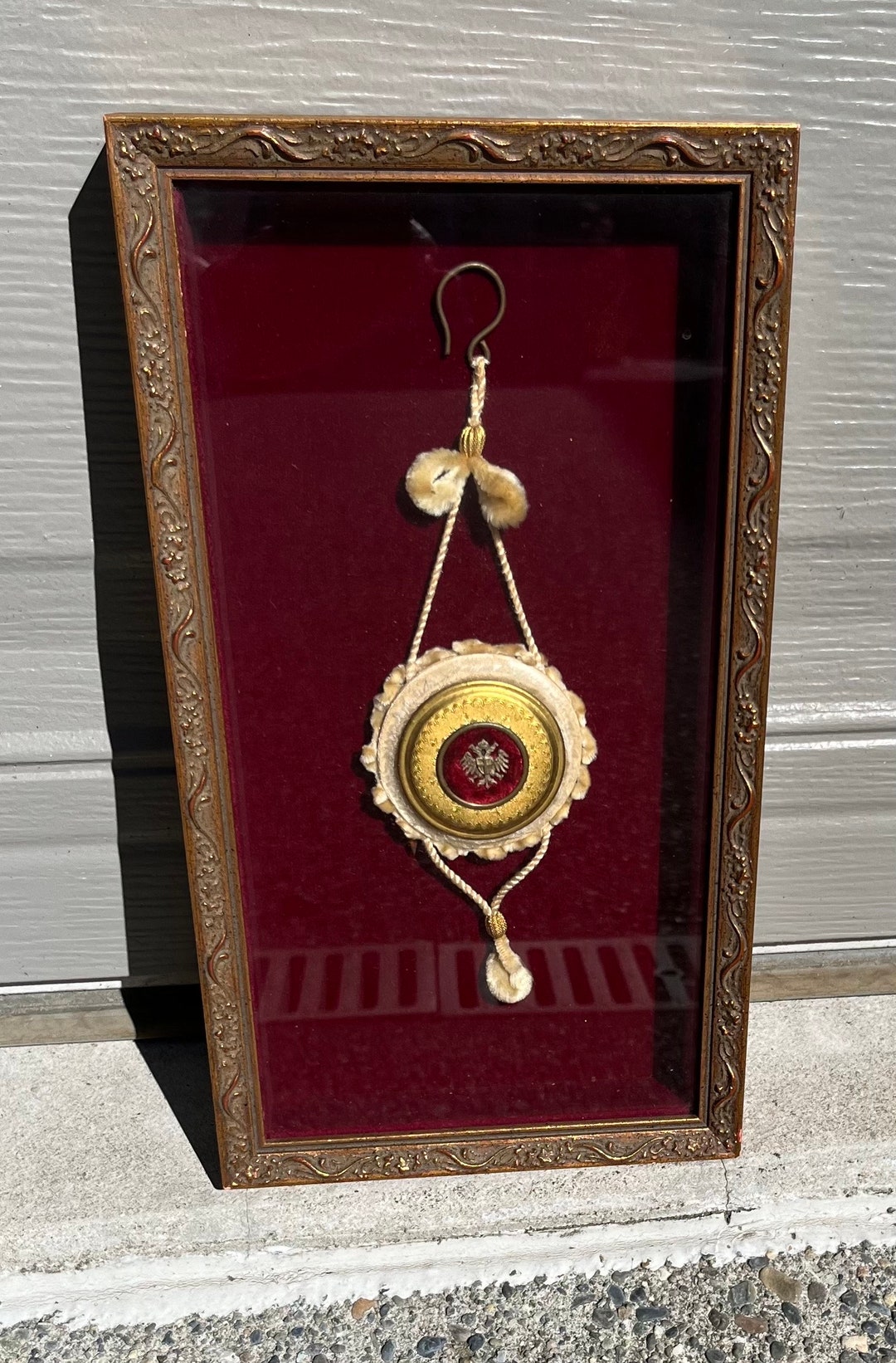 Chatelaine Mounted in Display. 1800's Antique Victorian Notepad, Aide ...